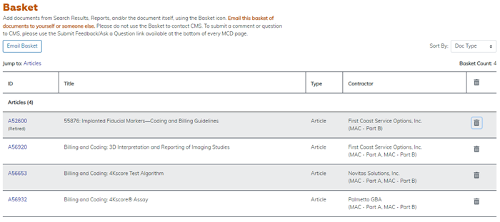 Using the MCD | How to Use the Medicare Coverage Database