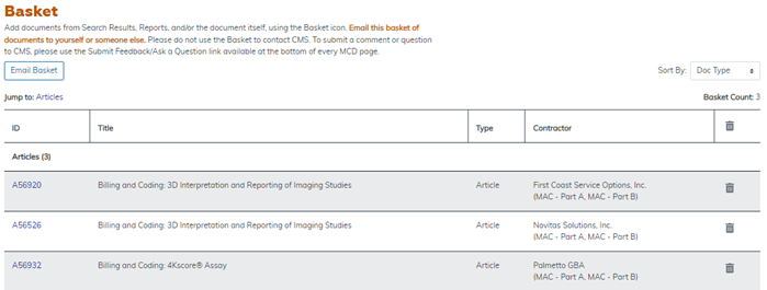 Using the MCD | How to Use the Medicare Coverage Database