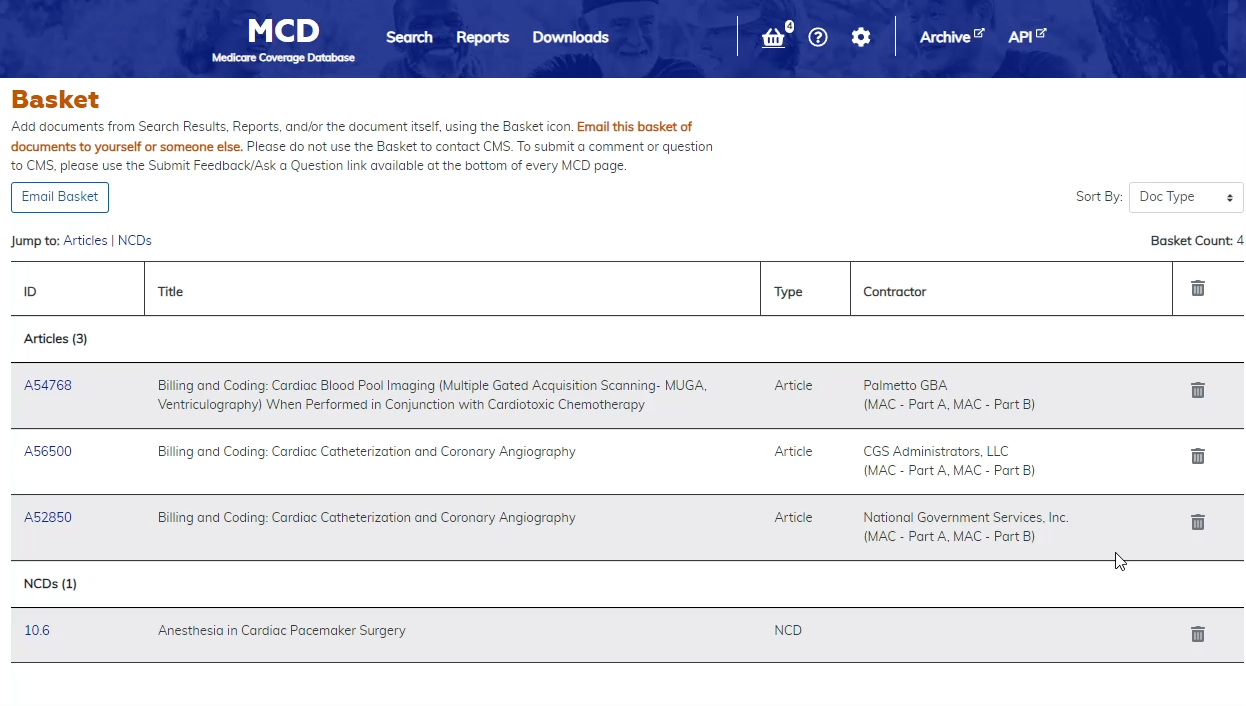 | How to Use the Medicare Coverage Database