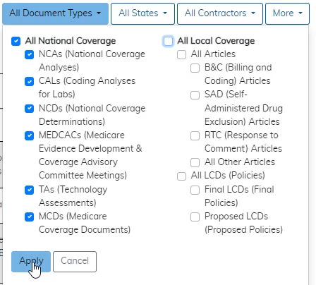 | How to Use the Medicare Coverage Database