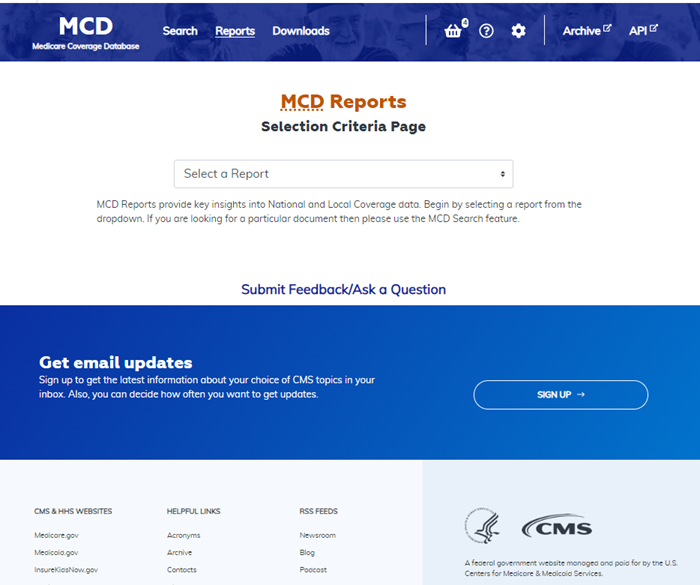 | How to Use the Medicare Coverage Database