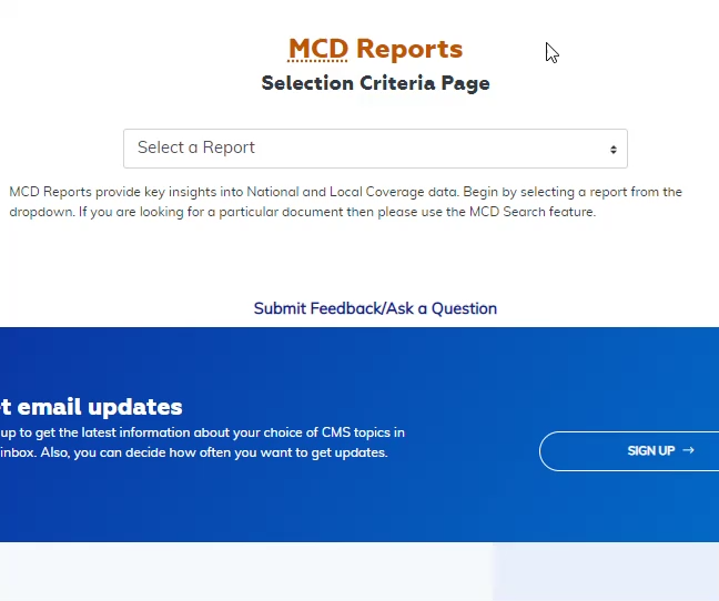 | How to Use the Medicare Coverage Database