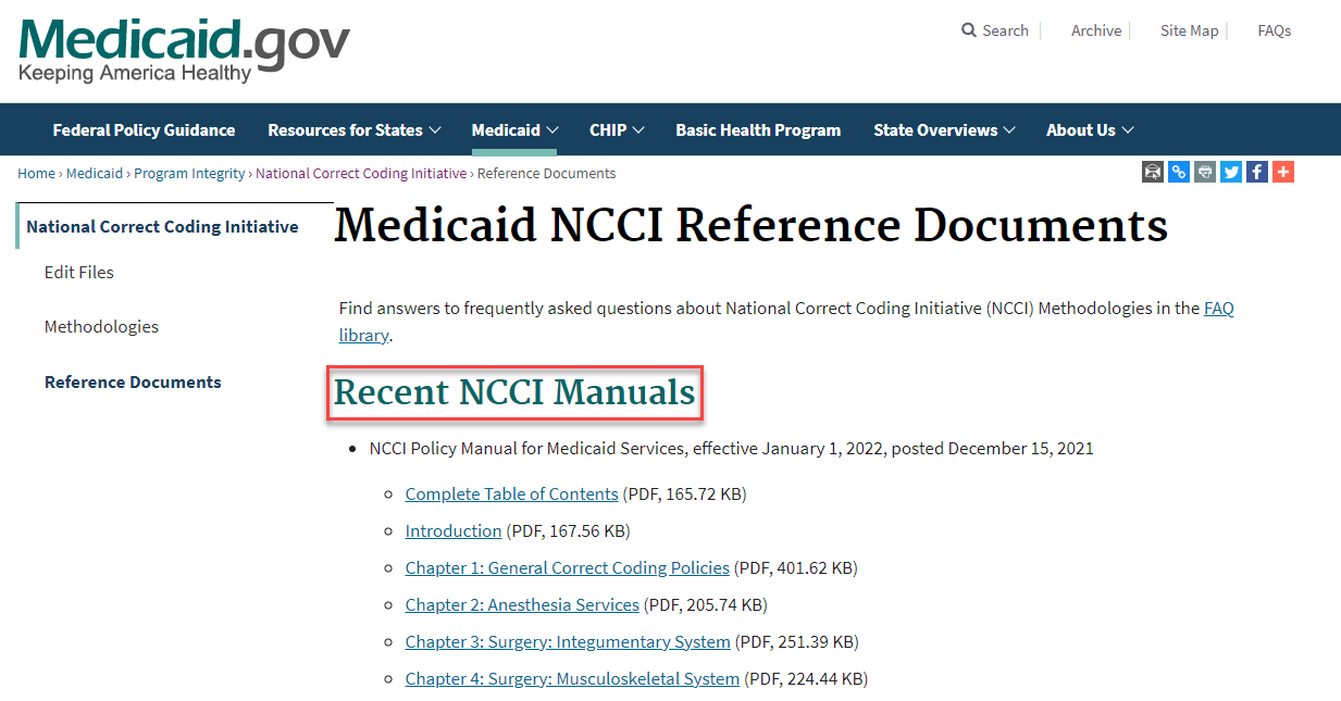 Print Publication | How to Use the Medicaid National Correct Coding Initiative (NCCI) Tools